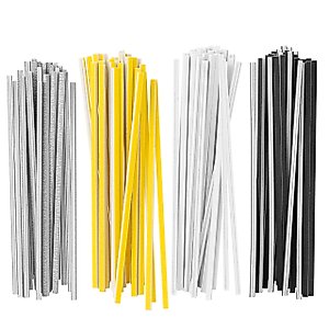 Keystone 100 Fine Sanding Twig Assortment Pack with 4 Different Color Coded Abrasive Grits