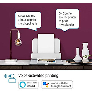 HP Tango X Smart Wireless Printer with Indigo Linen -cover – Mobile Remote Print, Scan, Copy, HP Instant Ink (3DP64A)