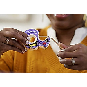 Scotch Gift Wrapping Pack, Includes Gift-Wrap tape, Multi-Purpose Scissors, Expressions Washi Tape, Makes your gifts look great (GiftPack-HOL20)