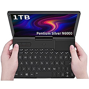 GPD Pocket 3 [CPU Pentium Silver N6000-1TB] Modular and Full-Featured Handheld PC Notebook Laptop 1920×1200 Touch Screen Laptop Win 11 Home OS 8GB LPDDR4 RAM (8GB RAM/1TB Storage)