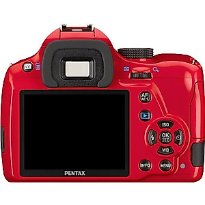 Pentax K-50 16MP Digital SLR Camera with 3-Inch LCD - Body Only (Red)