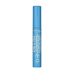 Rimmel KIND & FREE Clean Mascara, Cruelty-Free & Vegan, 001 Black, 0.23 Fl Oz