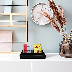 Kitchen Tea Bag Countertop Holder: Coffee Organizer Coffee Creamer Sugar Storage Box Stand Coffee Condiment Tray