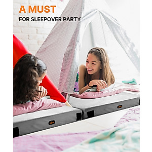 GAIALOOP Memory Foam Futon Mattress Car Camping Bed Glamping Roll Up Mattress, Japanese Floor Sleeping Mat Camp Cot Mattress Pad Travel Guest Adults Side Sleepers Space Gray [Twin: 75 * 38 * 3" ]