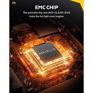 MAYELLO 4Pcs 4x6 LED Headlights DOT 60W Hi/Lo Sealed Beam Headlights Compatible with Peterbilt 379 Kenworth T800 T600 Freightinger Ford Probe Chevy Oldsmobile Cutlass H4651 H4652 H4656 H4666 H6545