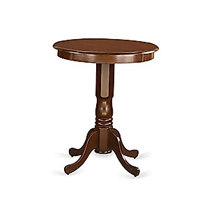 East West Furniture EDVN3-MAH-LC Dining Table set, 30x30 Inch