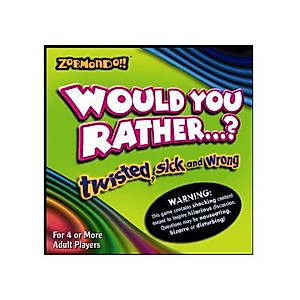 Zobmondo Would You Rather ? Twisted Sick Board Ga