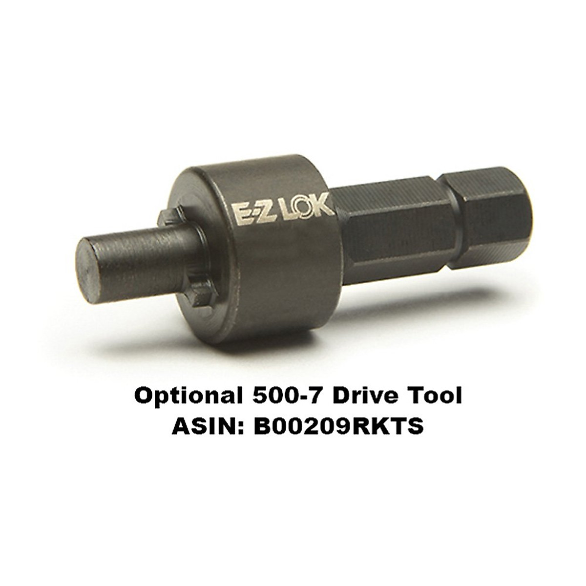 E-Z LOK - 329-8 E-Z Lok Externally Threaded Insert, C12L14 Carbon Steel, Meets AISI 12L14, 1/2"-13 Internal Threads, 3/4"-10 External Threads, 0.656" Length, Made in US (Pack of 5)