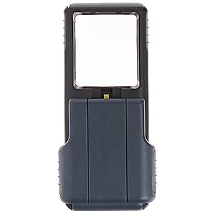 Carson MiniBrite LED Lighted Slide-Out Aspheric Magnifier with Protective Sleeve (PO-55)