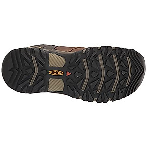 KEEN Women's Ridge Flex Low Height Waterproof Hiking Boots, Safari/Custard, 8