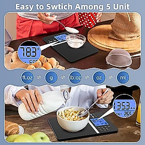 Food Scale with Nutritional Calculator Up to 999 Food & Digital Calorie Food Scale Weight Grams and Oz Smart Calorie Counter Scale for Kitchen, Diet & Weight Loss