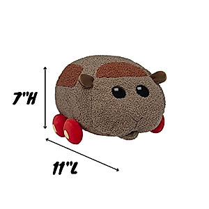 MGA Entertainment Pui Pui Molcar 11-Inch Teddy, Ultrasoft Stuffed Animal Medium Plush Toy, Gift for Kids Girls Boys Collectors Ages 3 4 5 6 7+