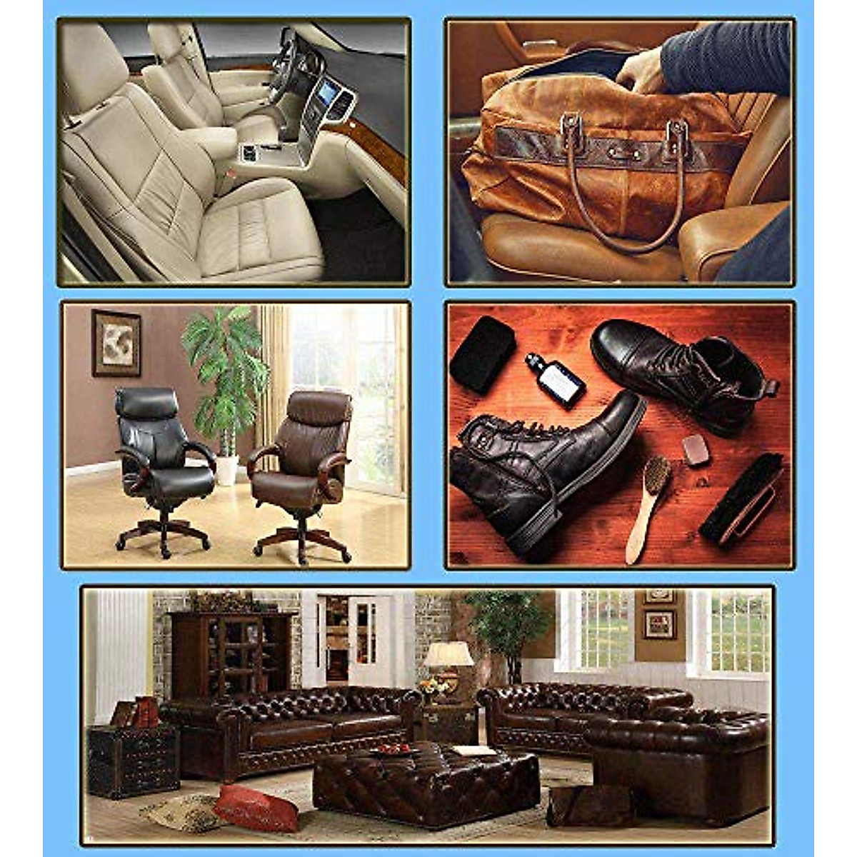 Octane Seating Removable Sofa Shark Arm Black Bonded Leather