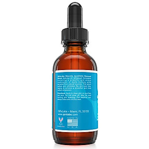 QRxLabs Glycolic Acid/AHA 15% Renewal Serum for Face - Brightening, Smoothing, Exfoliant for Night & Day - Fine Lines, Dark Spots & Wrinkles Treatment - Glycolic Acid 15% Serum - 1 fl oz Bottle