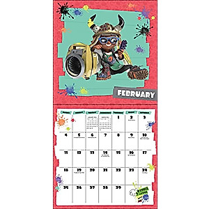 Splatoon 3 2024 Wall Calendar