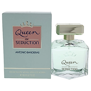 Antonio Banderas Eau De Toilette Spray for Women, Queen Of Seduction, 2.7 oz