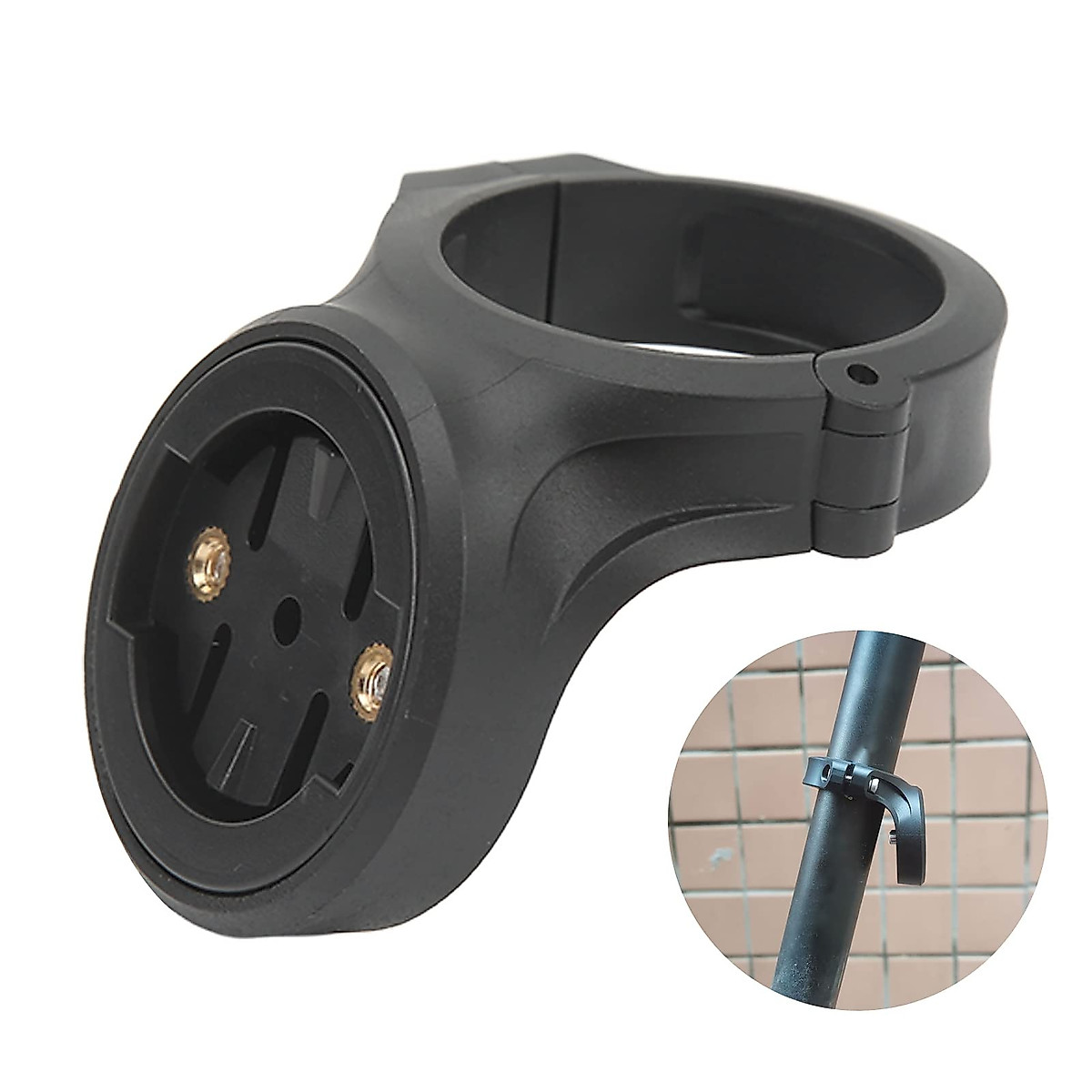 VBESTLIFE Tail Light Mount Bracket, Bike Rear Light Holder Rack for Garmin Varia 130 Bike Computer Small Tube