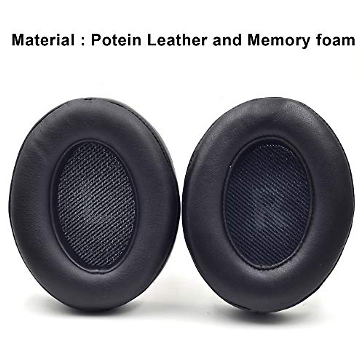 Defean Replacement Ear Pads V700 Earpad Potein Leather and Memory Foam for JBL V700BT (Everest 700) Headphone (JBL V700BT, Black)