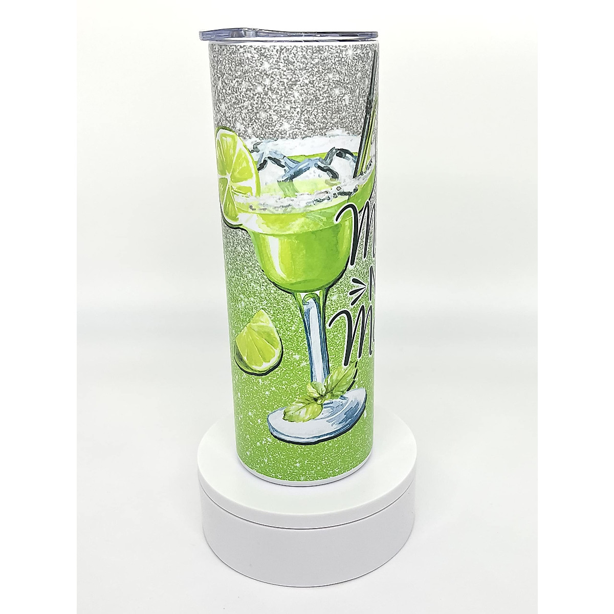 Glow in the Dark Mamacita Needs a Margarita Tumbler Cup