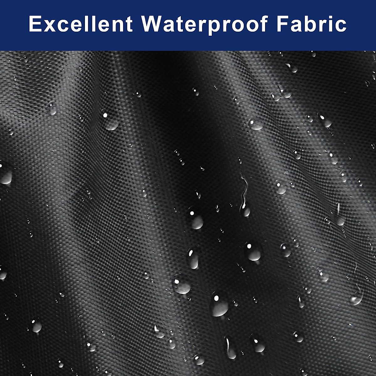 Industrial Fan Cover, Outdoor Fan Cover, Heavy Duty Waterproof & Dustproof Fan Cover for 16-20" Stand Pedestal Fan, Wall Mount Fan and Outdoor/Patios Use Fans, Suitable for Indoor Outdoor