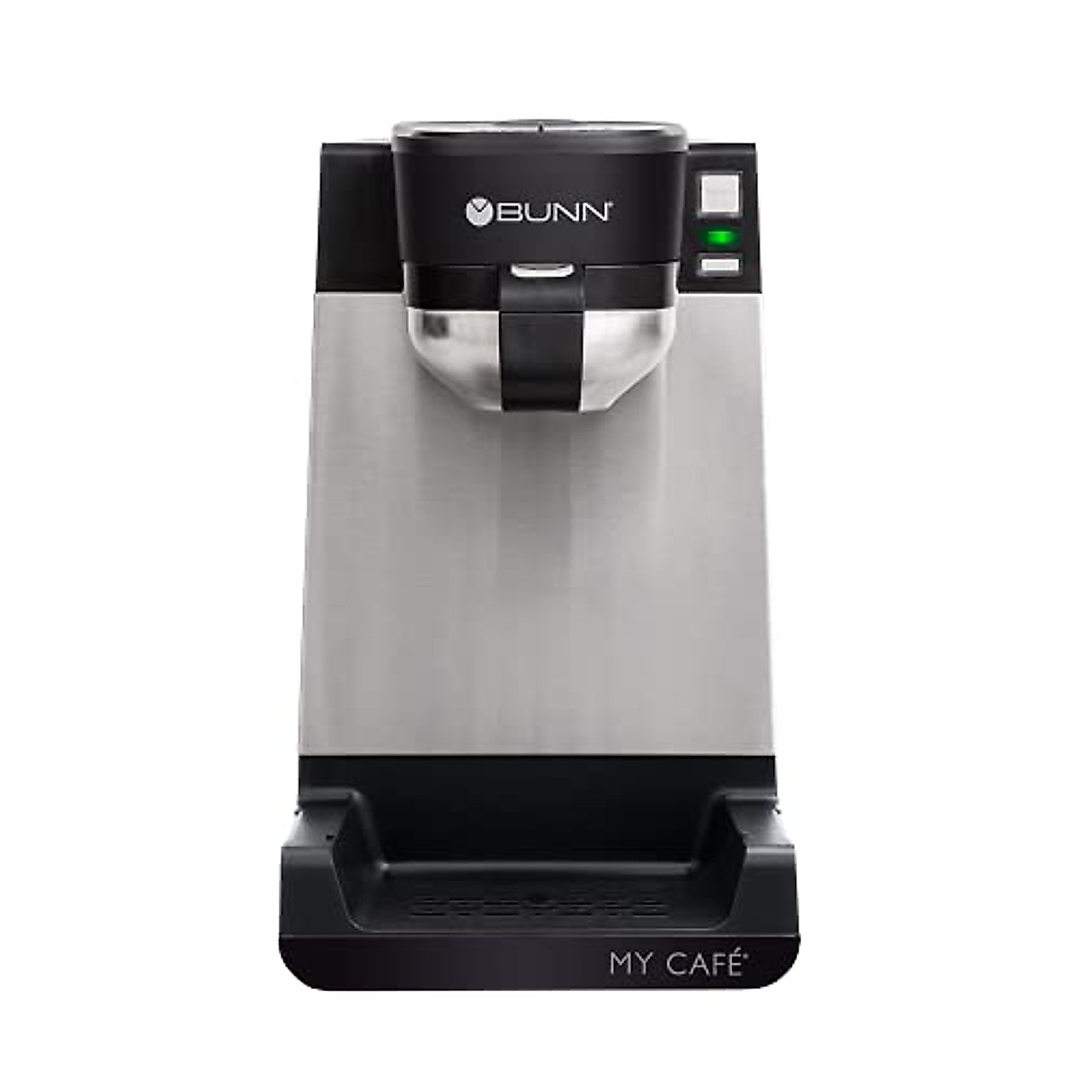 BUNN MCU My Cafe Single Cup Multi Use Coffee Brewer (Black/SST)
