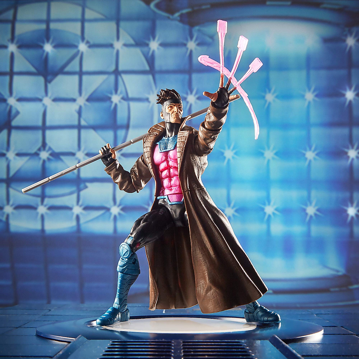 Marvel Hasbro Legends Series 6" Collectible Action Figure Gambit Toy (X-Men Collection)