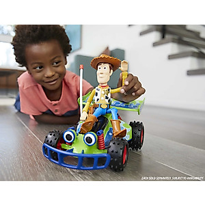 Mattel Disney Pixar Toy Story Action Figure, Posable Woody Collectible Toy in Signature Sheriiff Look with Removable Hat, 9.2-inch