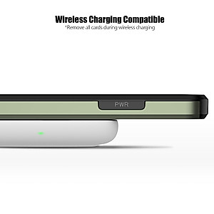 Nvollnoe for iPhone 12 Mini Case with Card Holder Heavy Duty Protective Dual Layer Shockproof Hidden Card Slot Slim Wallet Case for iPhone 12 Mini for Men&Women(Green)