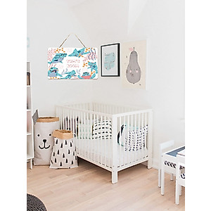 Personalized Signs for Kids Room Customize Home Decor with Hemp Rope Custom Sign for House Garden Yard Home Office Door Hanging Gift for Children Birthday Halloween Thanksgiving Day Christmas (Princess)