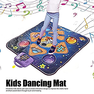 Hosi Electronic Dance Play Pad Musical Encourages Coordination Physical Fitness Large Size Kids Dance Mat