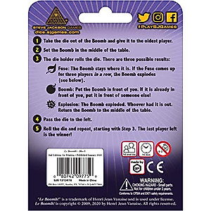 Steve Jackson Games Le Boomb! Black