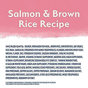 Natural Balance Limited Ingredient Adult Dry Dog Food with Healthy Grains, Salmon & Brown Rice Recipe, 12 Pound (Pack of 1)