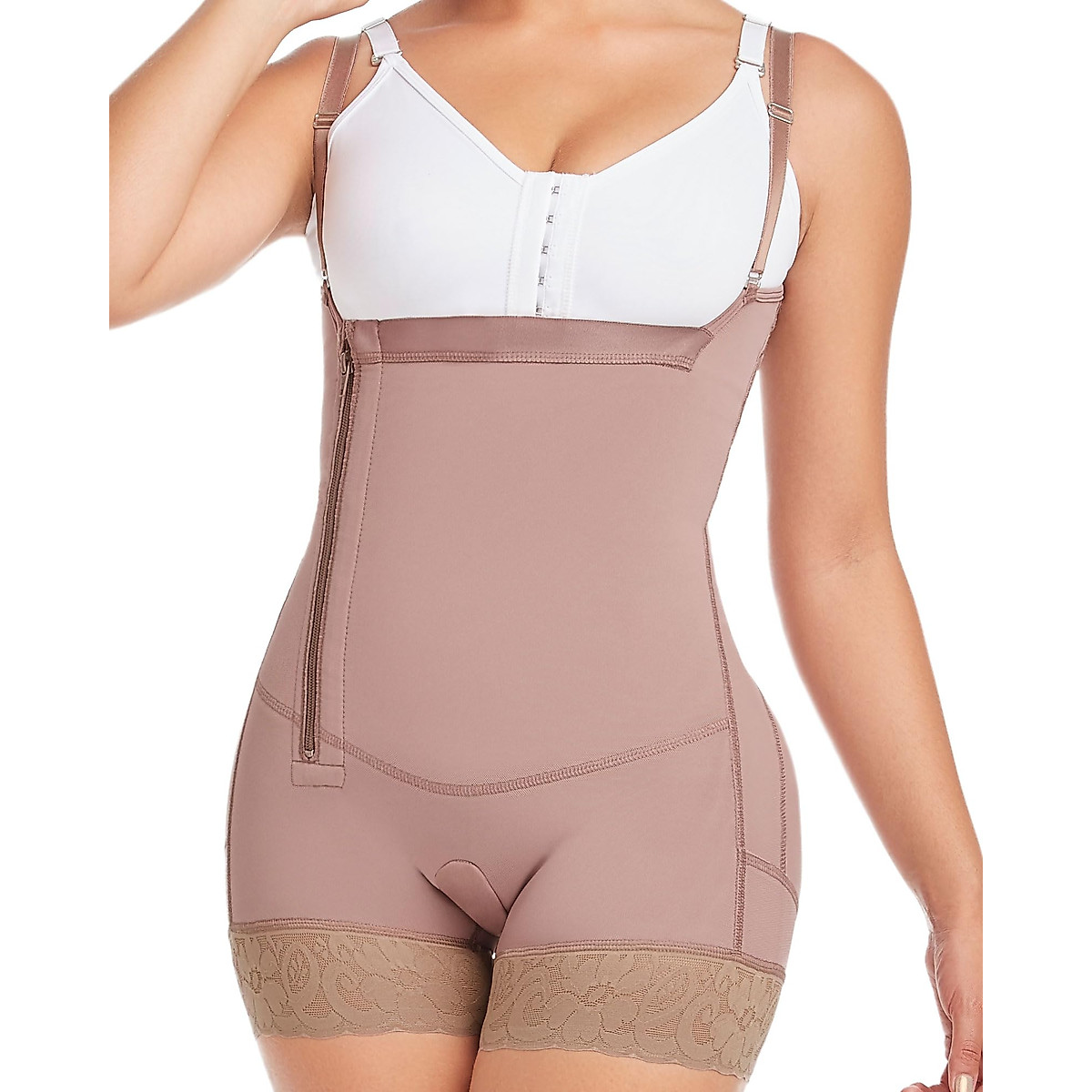 DELIE Fajas Colombianas Moldeadoras 046 Tummy Control Shapewear Strapless Shapewear Butt Lift Shapewear