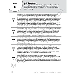 Evan-Moor Daily Reading Comprehension, Grade 8 - Homeschooling & Classroom Resource Workbook, Reproducible Worksheets, Teaching Edition, Fiction and Nonfiction, Lesson Plans, Test Prep