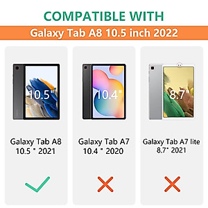 TaIYanG Backlit Keyboard Case for Samsung Galaxy Tab A9 Plus 11 Inch 2023 Model (SM-X210/X216/X218), Slim Lightweight Stand Cover with Magnetically Detachable Wireless Bluetooth Keyboard