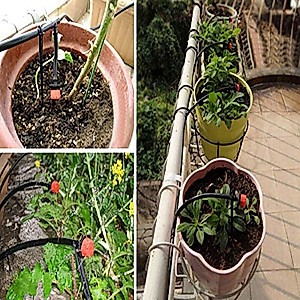 Koleso 25m 4/7mm Irrigator Dripper Hose Kits DIY Micro Drip Irrigation System 30 Drip Nozzles Garden Watering