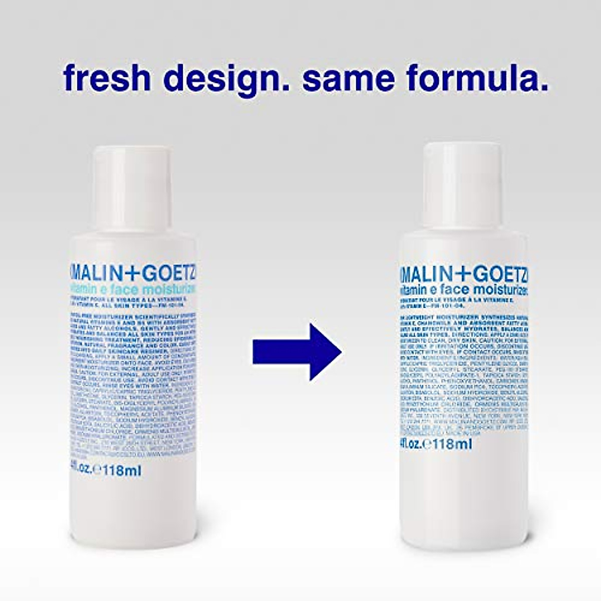 Malin + Goetz Vitamin E Face Moisturizer, 4.0 Fl Oz (Pack of 1)