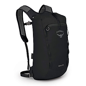 Osprey Daylite Cinch and Daylite Everyday Backpacks, Black