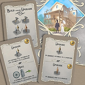 Thunderworks Games - Cape May | Seaside Resort City Building Board Game | Strategy Resource Management and Set Collection | Thematic Board Game | Ages 14+ | Family Game for 1-4 Players |60-120 Minutes