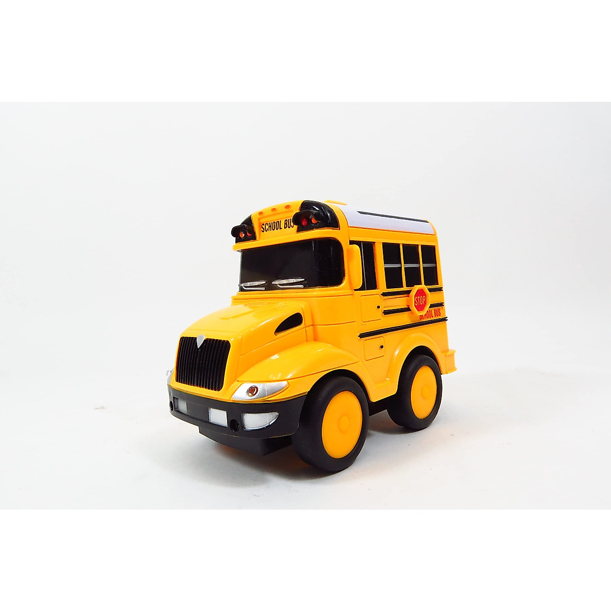 AMPERSAND SHOPS RC Kids Yellow School Bus with Lights and Sound
