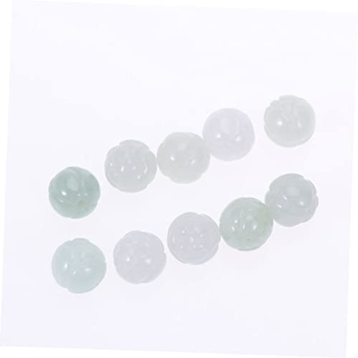 Didiseaon 10pcs Necklace Beads Necklace Kit Beading Kits Charms Gemstone Loose Beads Jade Beads Jewelery Making Beads Beading Jewelry Set Bracelets Scattered Beads Suite Lotus Beads Beadwork