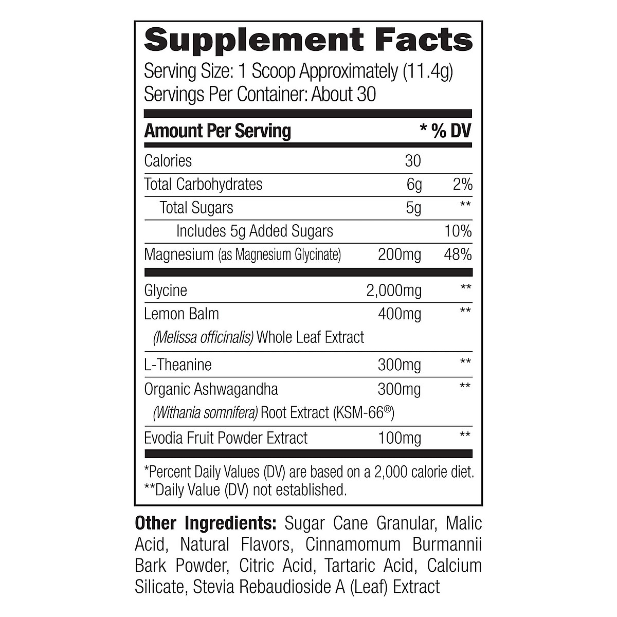 UMZU zuSleep - Natural Sleep & Relaxation Support - with Ashwagandha Root Extract, L-Theanine & Magnesium - Take 1x Daily with Water - 30 Day Supply - 12.6 oz - Apple Cider with Cinnamon