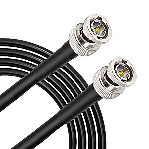 XRDS -RF SDI Cable 100FT, HD-SDI Cable 75 Ohm BNC Male to BNC Male Video Coaxial Cable for Video Surveillance Camera CCTV System