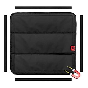 BOYISEN RV Skylight Window Shade -16 x16 inch RV Velcro Blackout Skylight Window Cover UV Protection Camper Trailer Vent Shade Waterpfoof Thickened Oxford Fabric