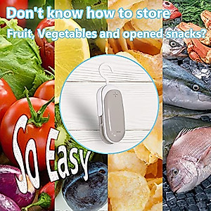 Mini Bag Sealer,2 in 1 Chip Sealer Heat Seal & Cut Portable Mini Sealing Household Machine,Convenient Chip Bag Sealer，Portable Heat Mini Sealer for Plastic Bags,Snack Bag, Fresh Bags