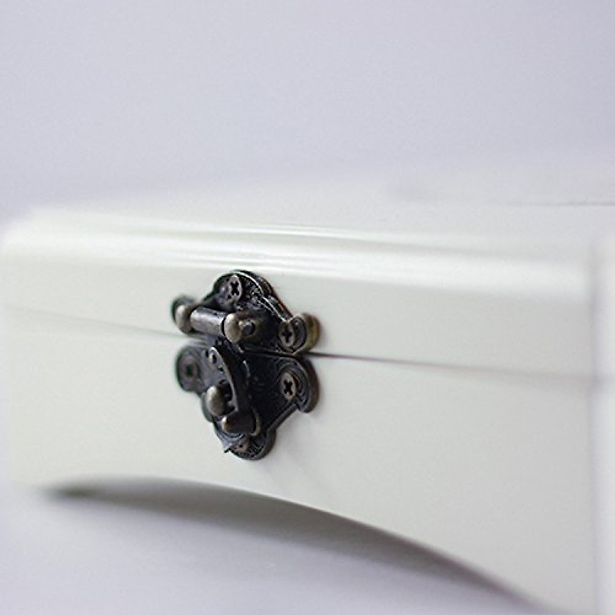 OLizee® Creative Baby Tooth Keepsake Wooden Box with Curl Bottle