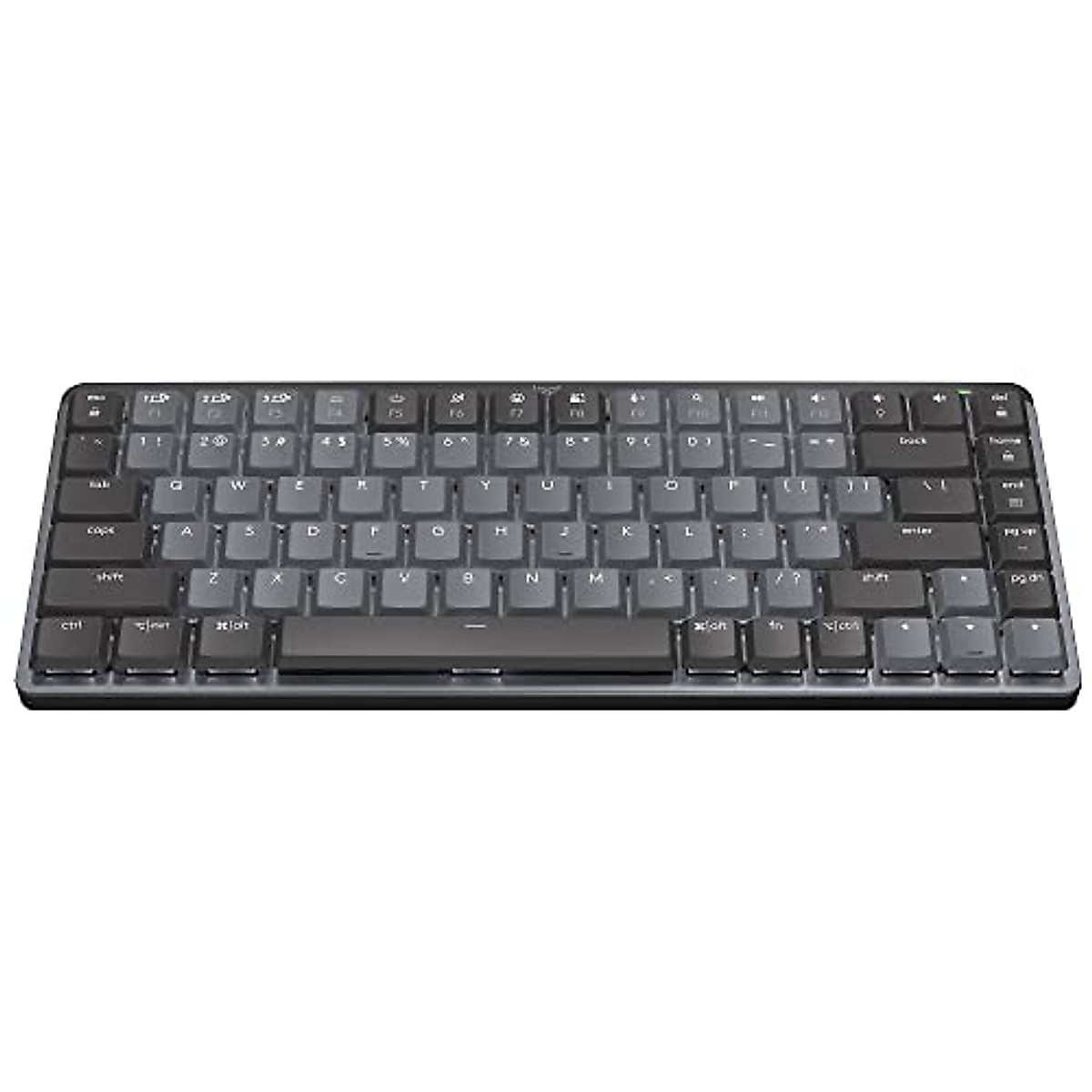 Logitech MX Mechanical Mini Clicky Keyboard (Graphite) Bundle with 3.0 USB Hub (2 Items)