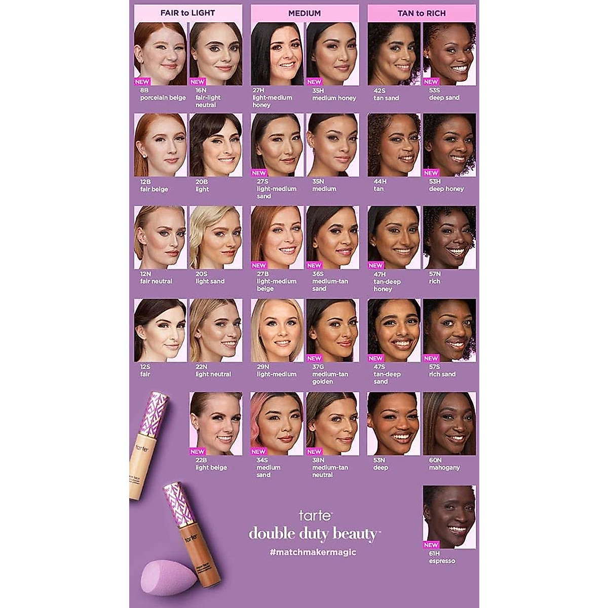 Tarte Shape Tape Contour Concealer 8B Porcelain Beige - Full Size