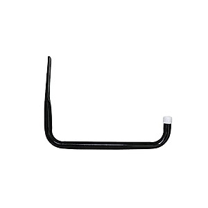 Shepherd Hardware 8091E Heavy Duty Steel 10-Inch Garage Storage Utility Hooks, 4 Pack, Black