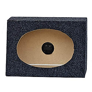 Rockford Fosgate R169X2 6x9" 130W Car Speakers and Angled 6x9" Speaker Box